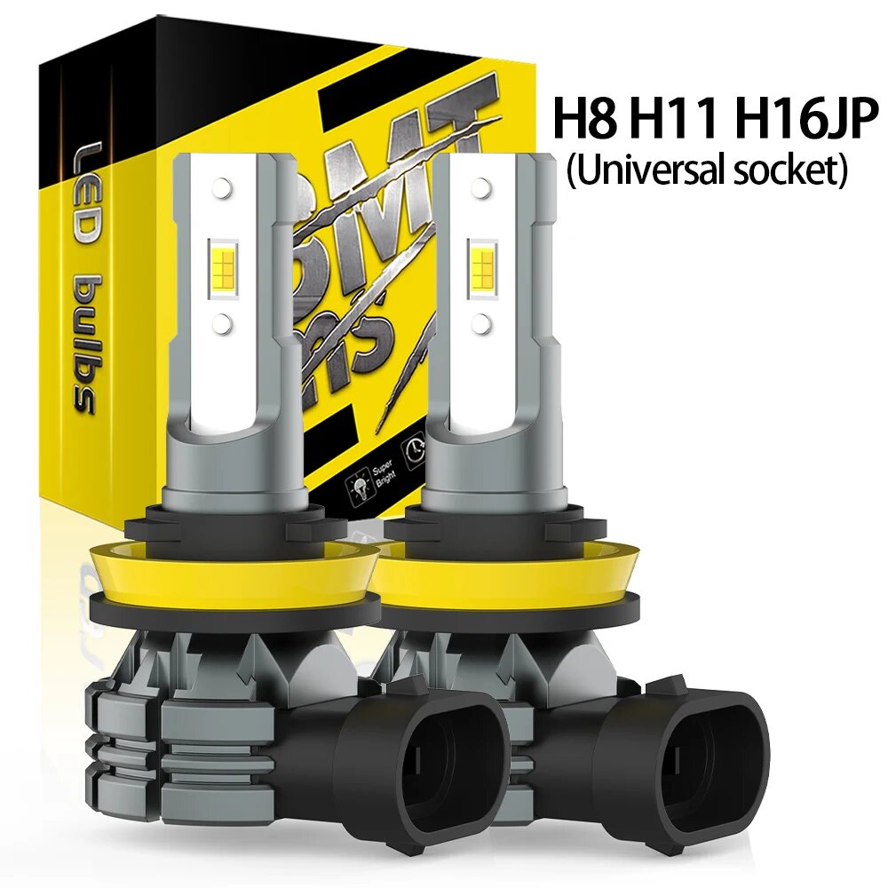 Комплект Из 2 Двухцветных Светодиодных Противотуманных Фар BMTxms Dual White Yellow, H8 H11 H16(JP)