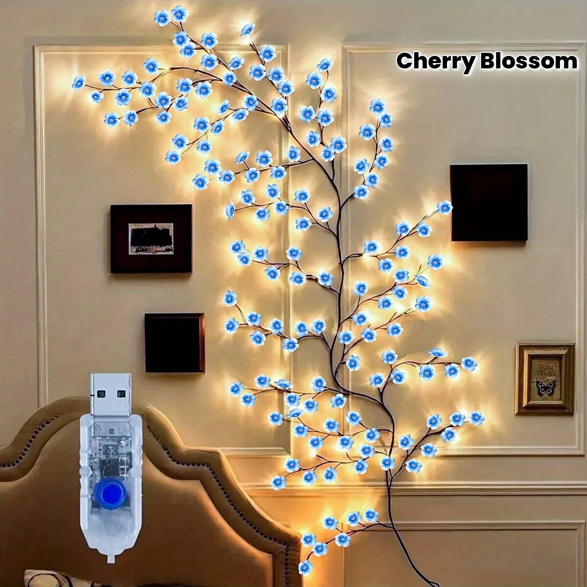 Гирлянда светодиодная "Cherry Blossom", 96 LED, 6ft