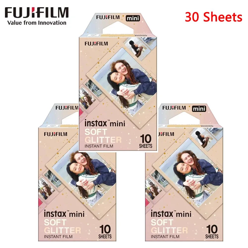 Цветная фотопленка Fujifilm Instax Mini 10-50 листов 30 Sheets