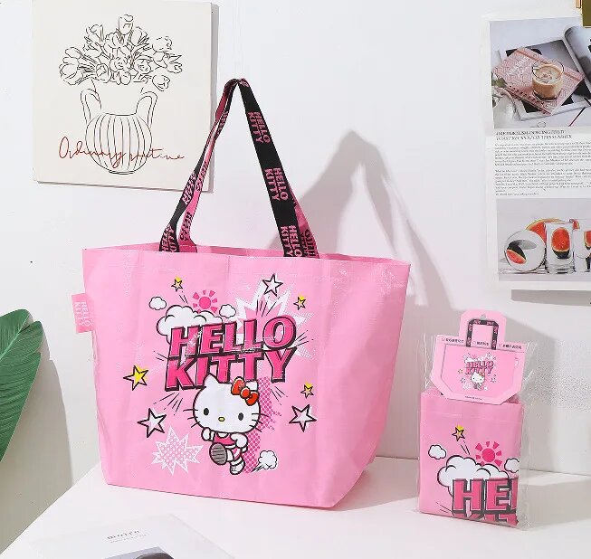 Сумка Hello Kitty Розовая, K-54-34CM