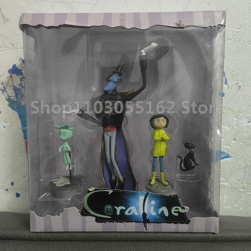 Коллекционная фигурка Чарли Джонс из аниме «Коралина» Hot Toys with box