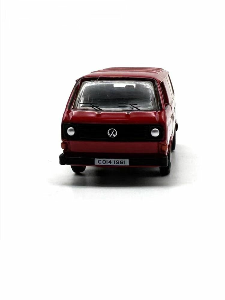 Машинка металлическая Kоллекционная модель Oxford 1:76 Volkswagen T25- Coca-Cola