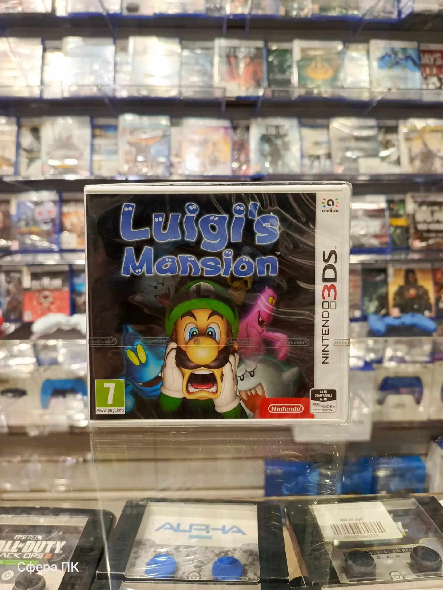 Luigi's Mansion [3DS, английская версия](SPC)