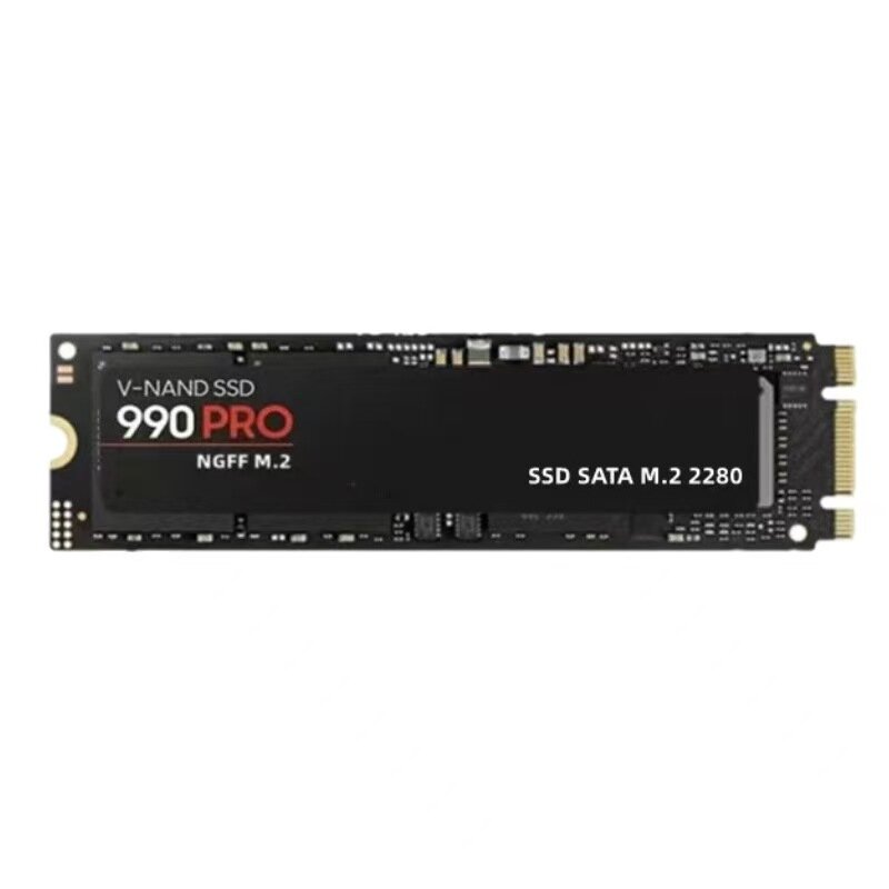 Внутренний SSD диск M.2 NGFF 2280 SATA 990 PRO объемом 1ТБ для ПК и ноутбука
