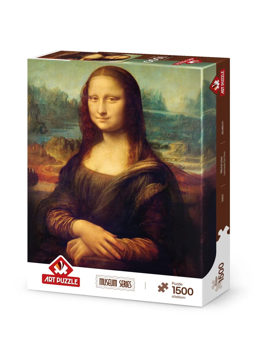 Пазлы Мона Лиза (Леонардо да Винчи) 1500 дет.