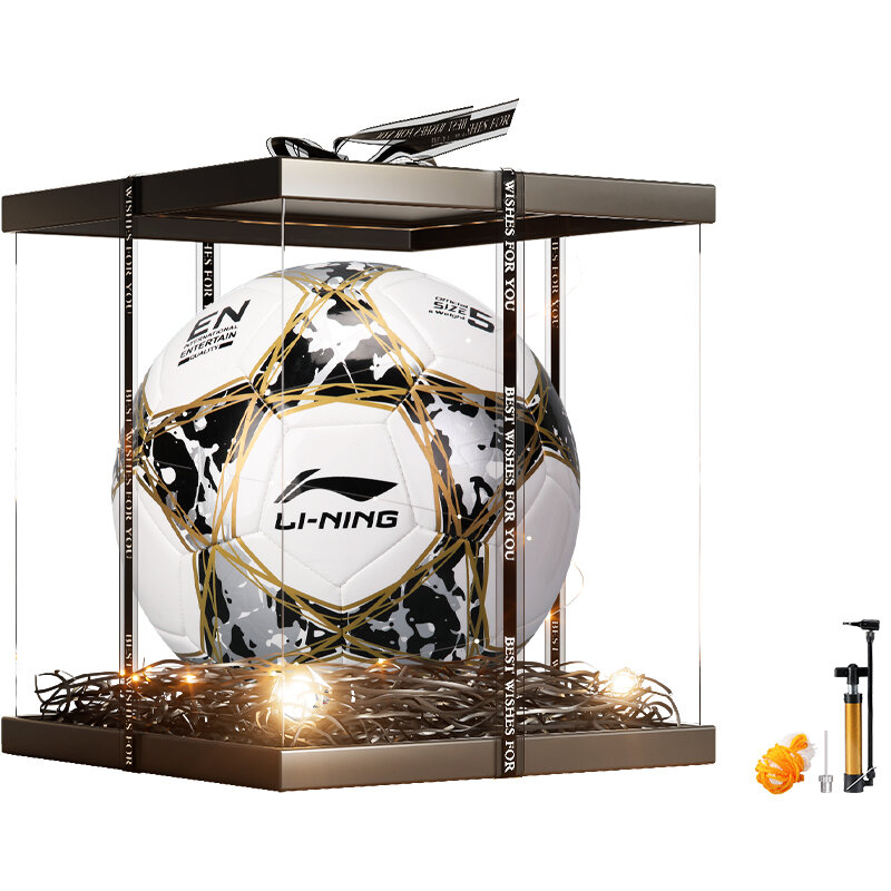 Детский футбольный мяч унисекс Li Ning Soccer Machine, для пляжа, травы, зала