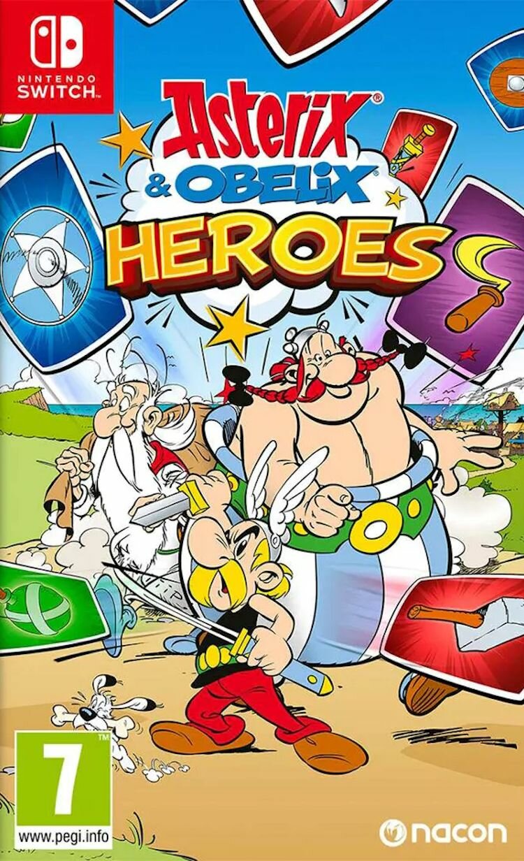 Игра Asterix and Obelix Heroes Switch Русская Версия Картридж на Nintendo Switch