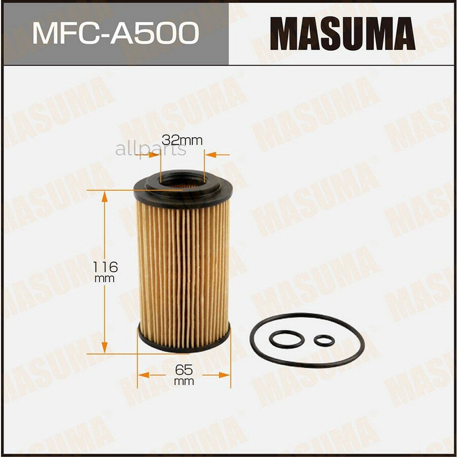 MASUMA MFCA500 фильтр масляный