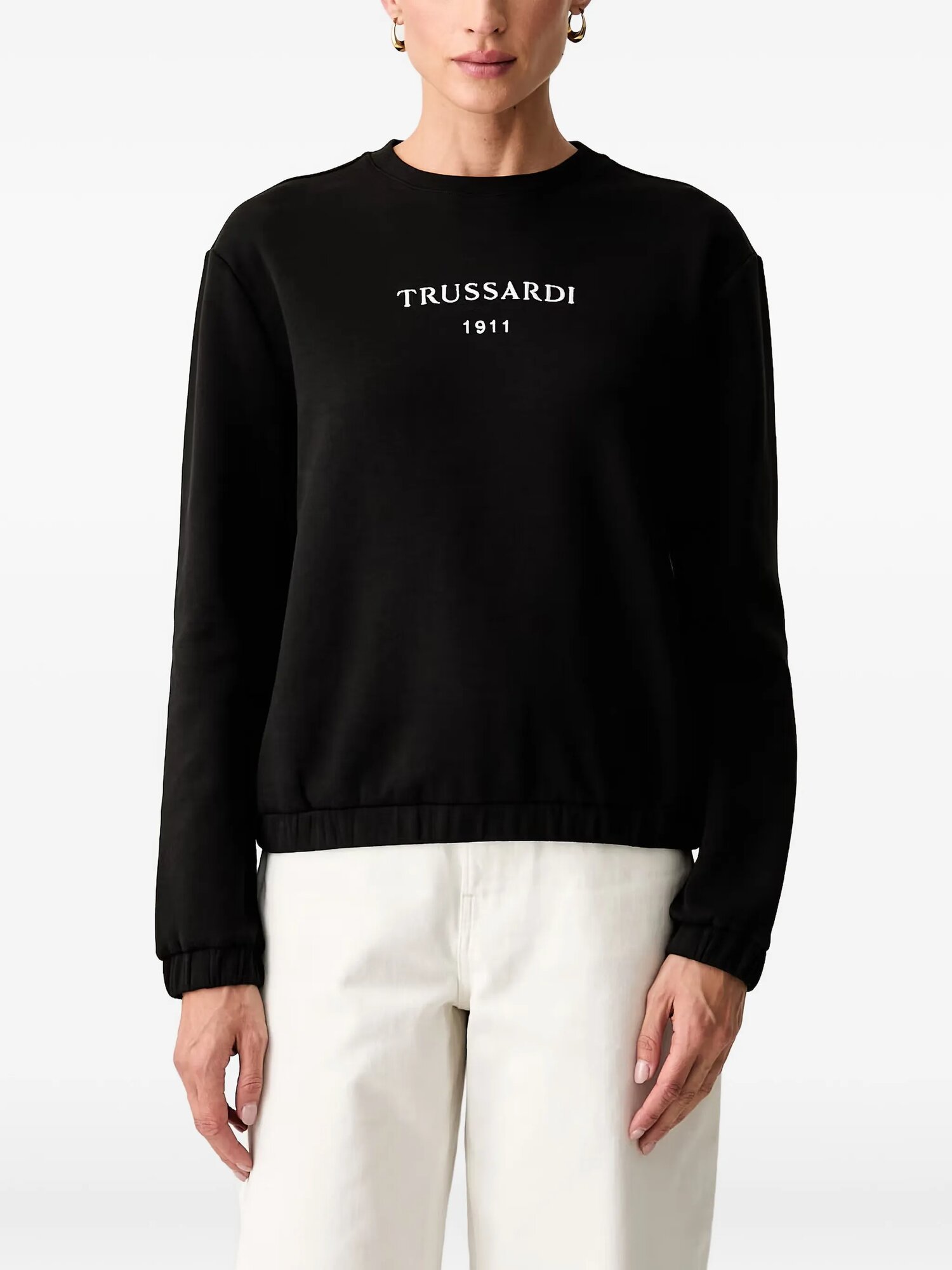 Толстовка Logo-embroidered sweatshirt