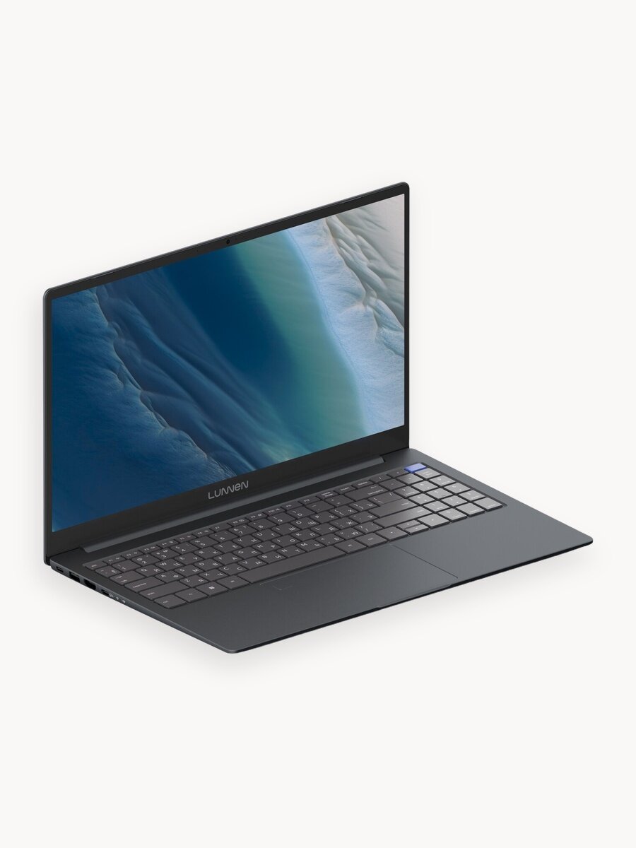 15.6" Ноутбук LUNNEN Ground 15 (2025), AMD Ryzen 5 7430U, RAM 16 ГБ, SSD 512 ГБ, IPS Full HD 1920x1080, Windows 11 Home, цвет Mid Gray, LL5FAWG03