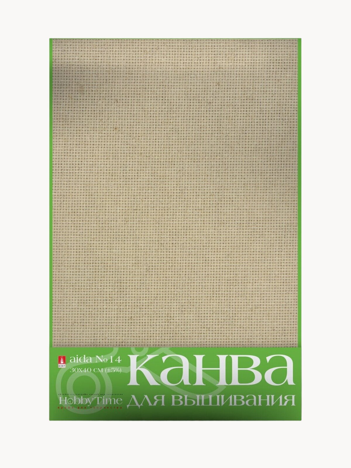 Канва. №14 натуральная, 30Х40 СМ, Арт. 2-652/02