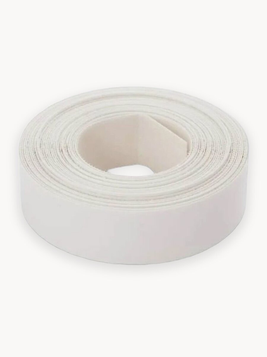 Кромка клеевая меламиновая для мебели, Grajewo пр-во Польша, 19 мм, цвет белый, 5 м