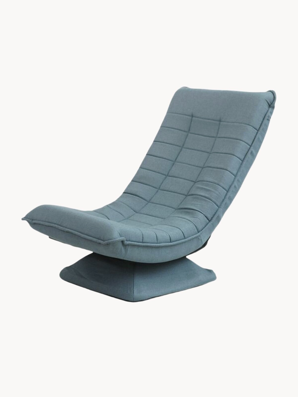 Кресло-качалка "Вращающийся лев", лен, хлопок, поролон, поворотное основание