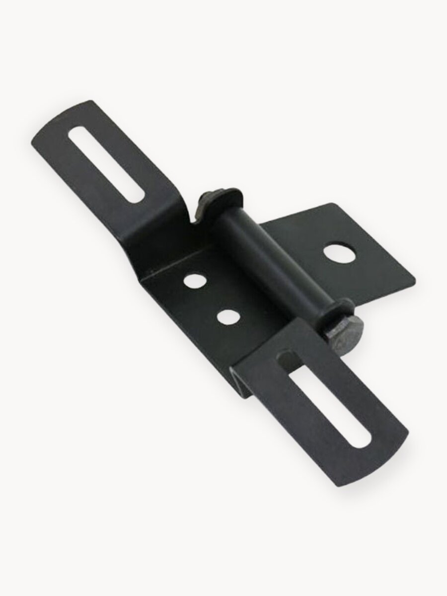 Универсальная регулируемая складная рамка номерного знака для мотоцикла MyPads (черная)