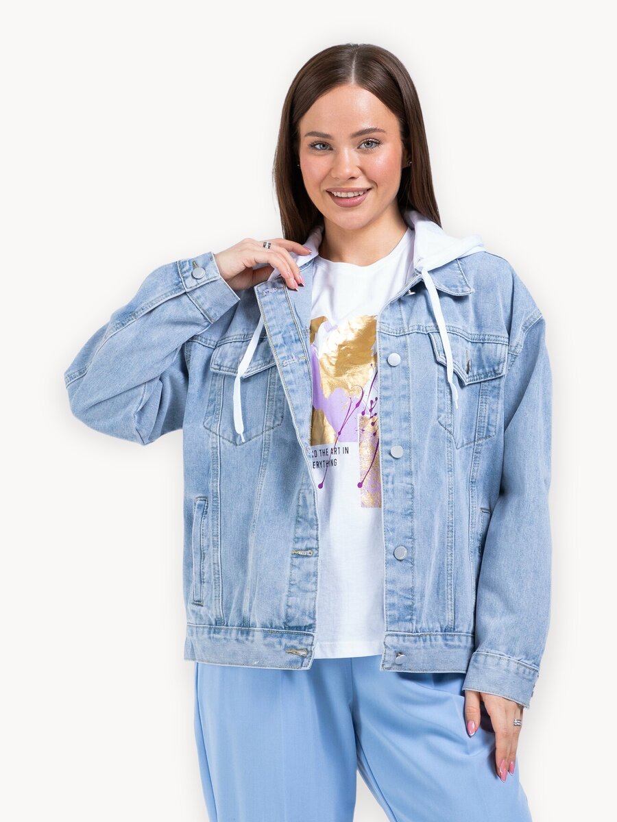 Куртка джинсовая  Весна-лето 2024
