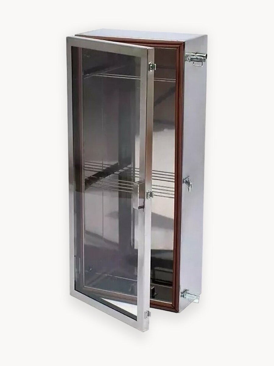 Коптильный шкаф для холодного копчения со стеклом