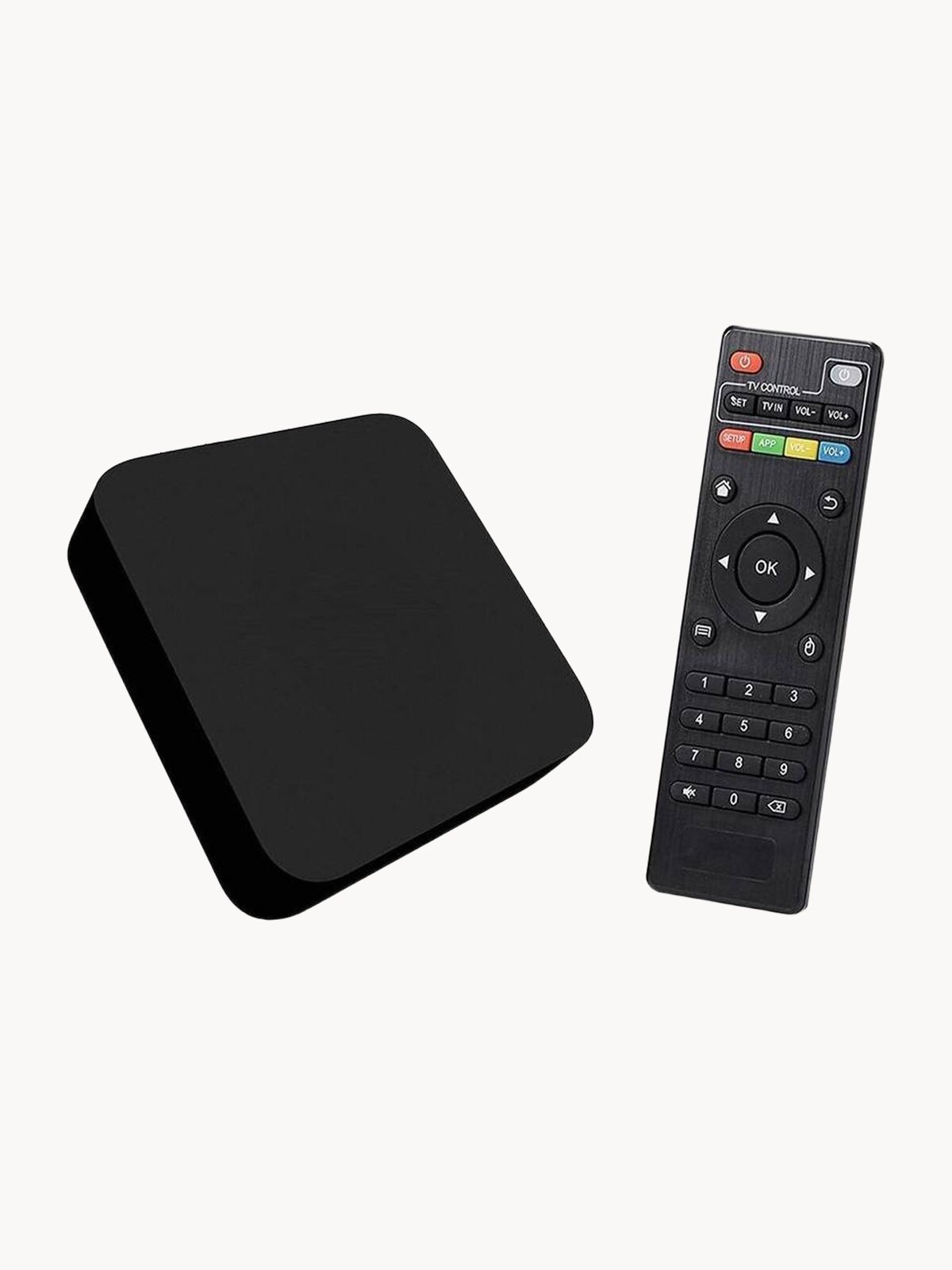 Смарт ТВ приставка с Wi-Fi MXQpro 5G 4K Операционная система Android