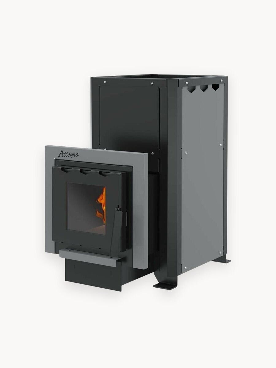 Печь для бани Термокрафт ALLEGRO, дверца со стеклом, конвекционная, сталь