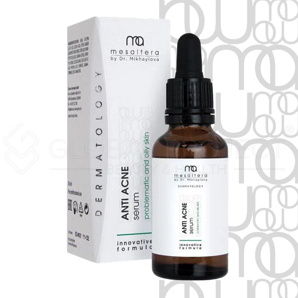 MESALTERA Anti Acne Serum Сыворотка для лица от прыщей и акне, 30 мл