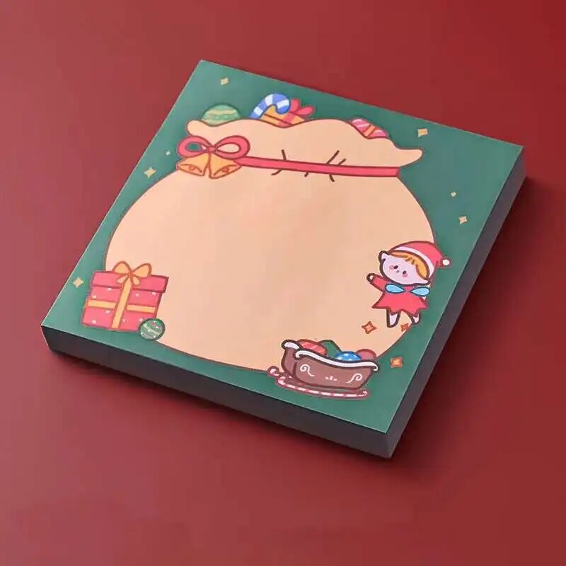 Липкие заметки Рождество Kawaii, цвет A