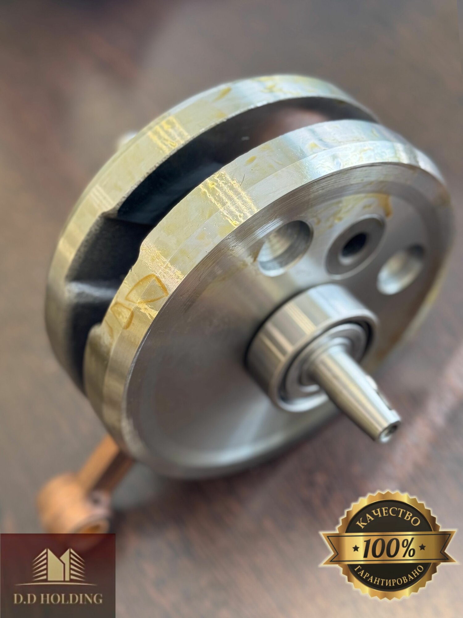 Коленвал Иж Планета с подшипниками