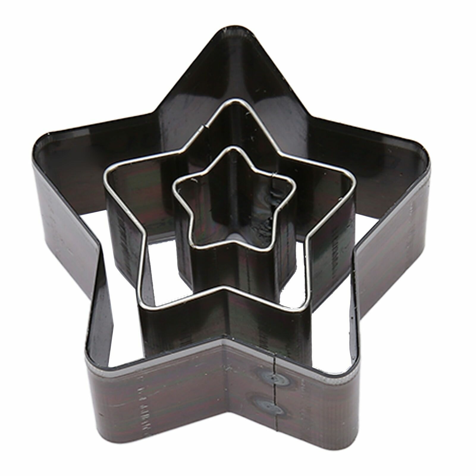 3 шт. кожаных штампов в форме звезды