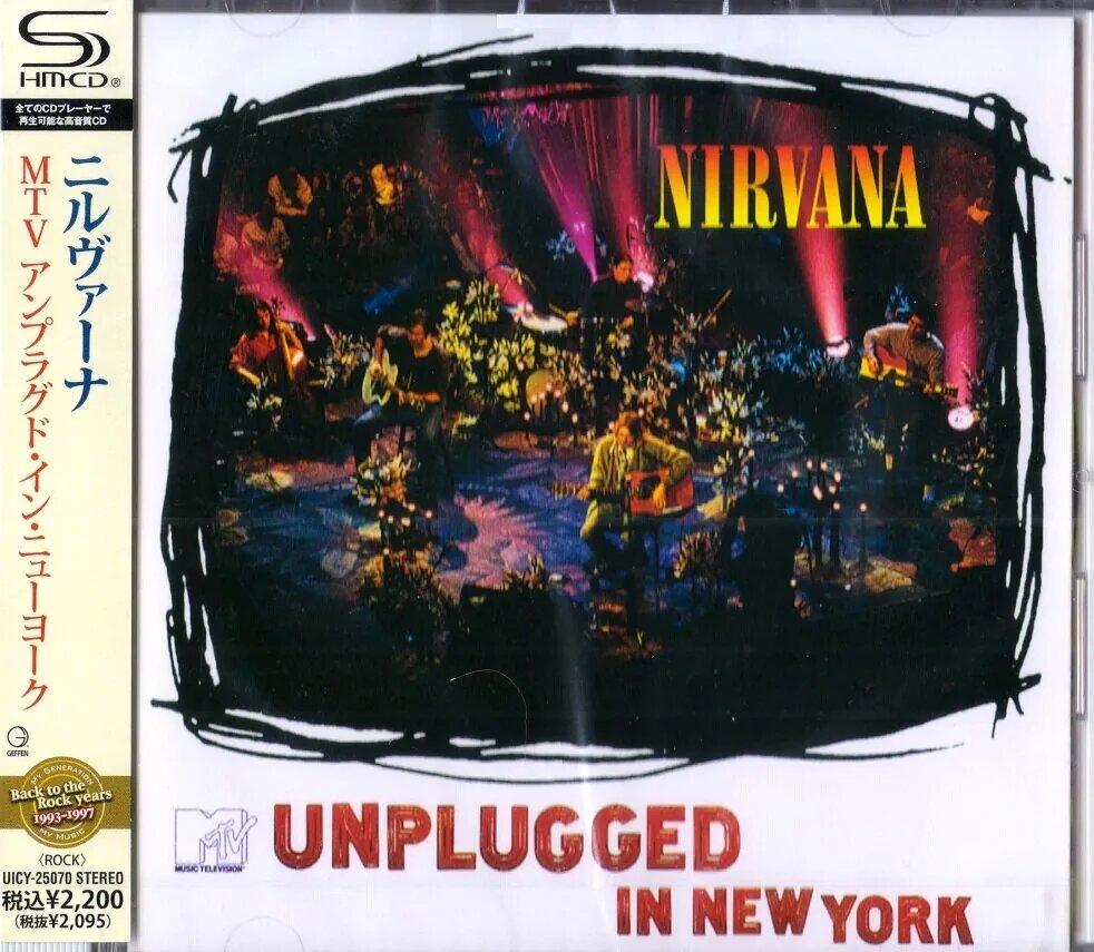 Nirvana-Mtv Unplugged In New York (Live 1994) < 2011 Universal SHM-CD Japan (Компакт-диск 1шт)