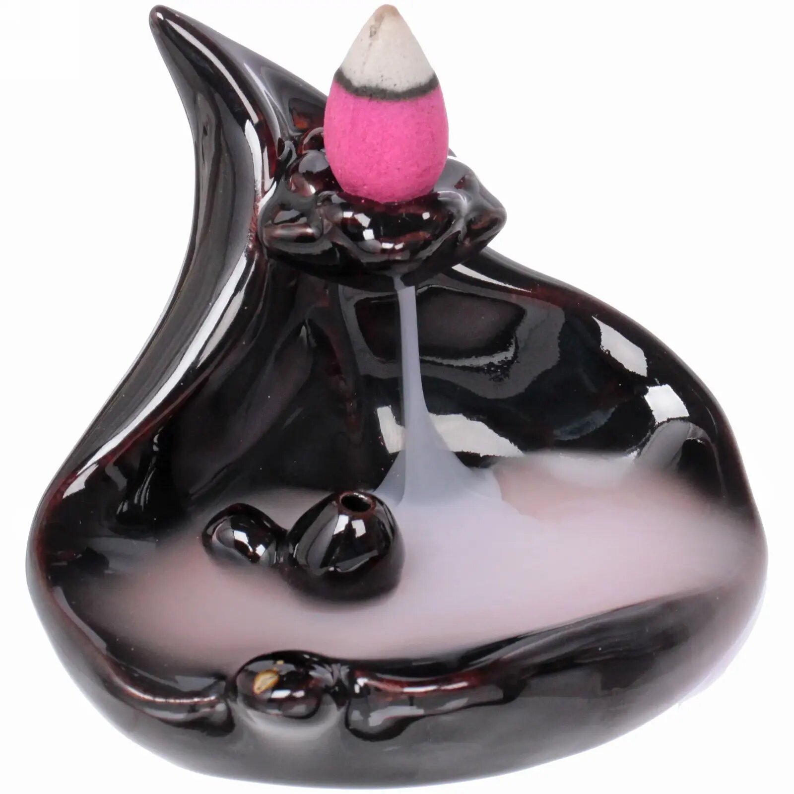 Подставка под благовония «Капля» из керамики 9х8.5х7.5 см, для стелющихся ароматов, эстетичный дизайн и долговечность