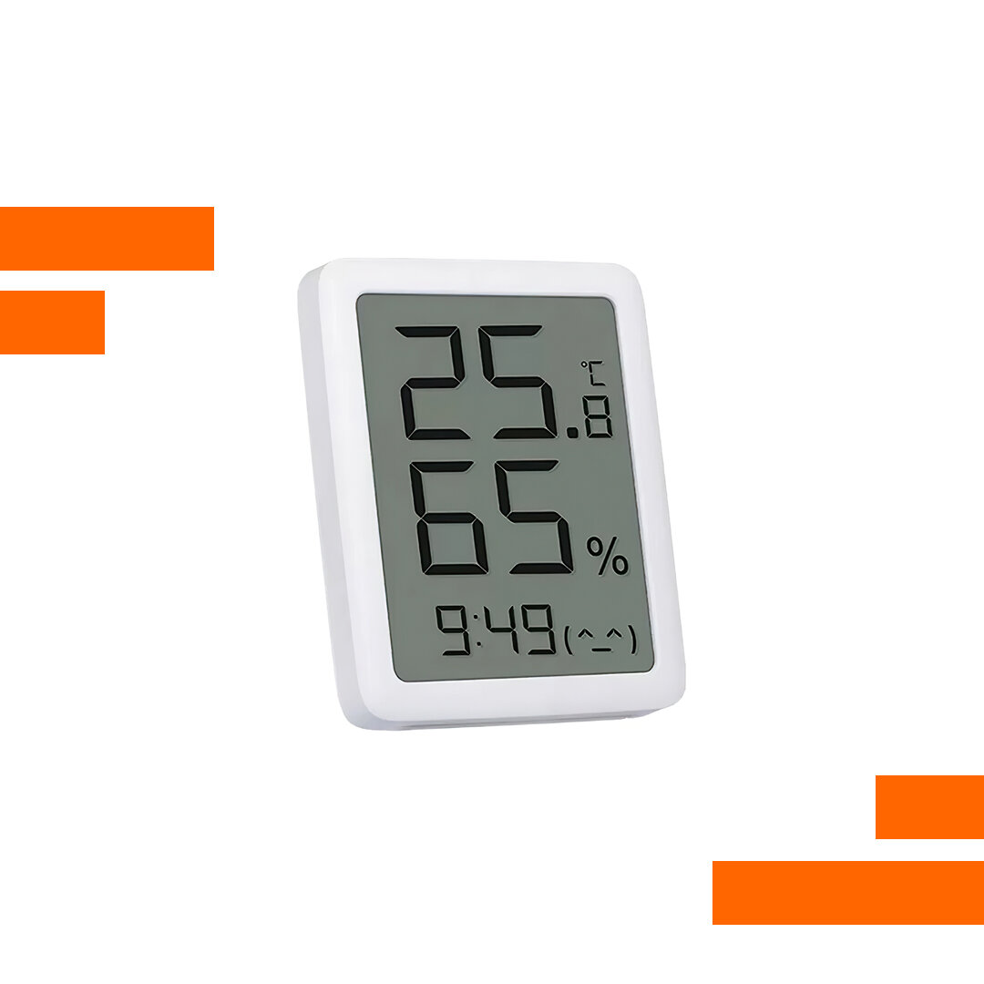 Датчик Measure Bluetooth Thermometer LCD MHO-C601, жк дисплей, Bluetooth подключение, белый, CN версия