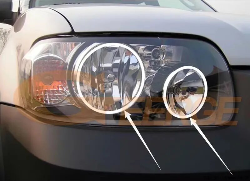 Для Ford Maverick 2005 2006 2007, отличные ультра яркие кольца CCFL с ангельскими глазами и ореолом