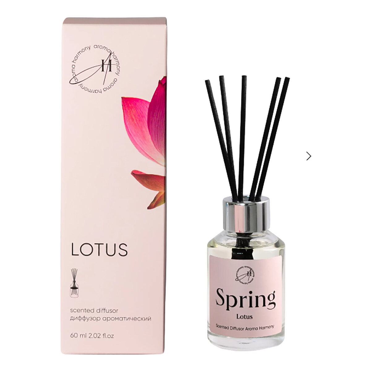 AromaHarmony Ароматический диффузор Весенняя серия 60 мл Lotus аромат для дома