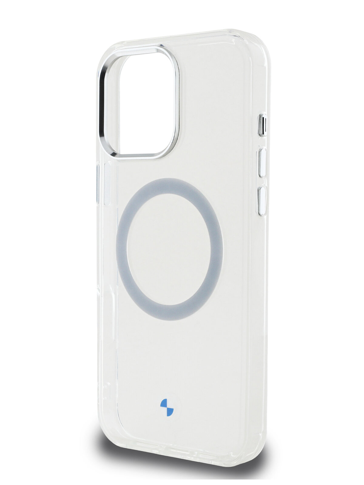 BMW для iPhone 16 Pro Max чехол Signature PC/TPU Printed Circle Metal Cam Hard Transparent (MagSafe)