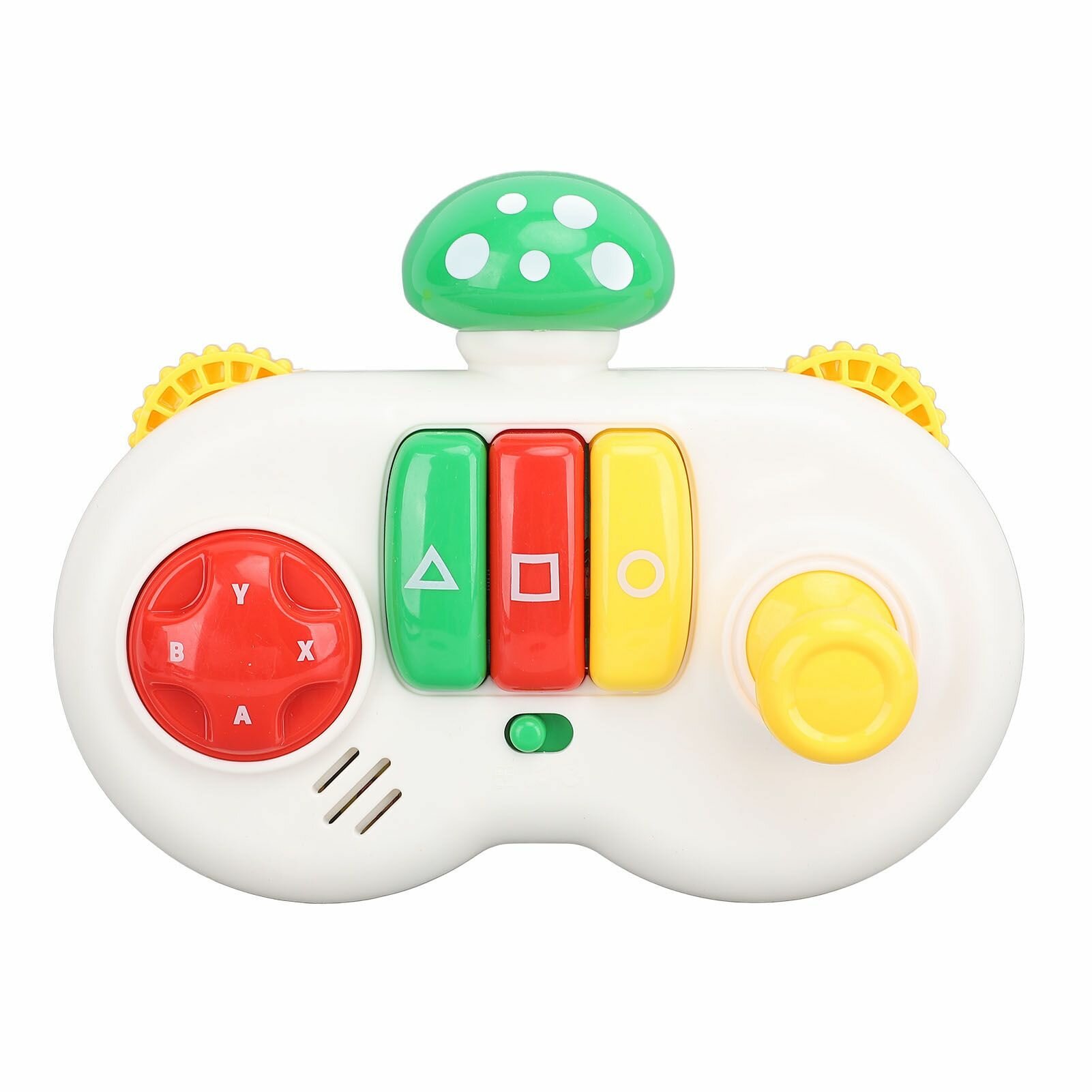 Настольная игра "Гриб", развивает моторику, музыкальная, зеленая.