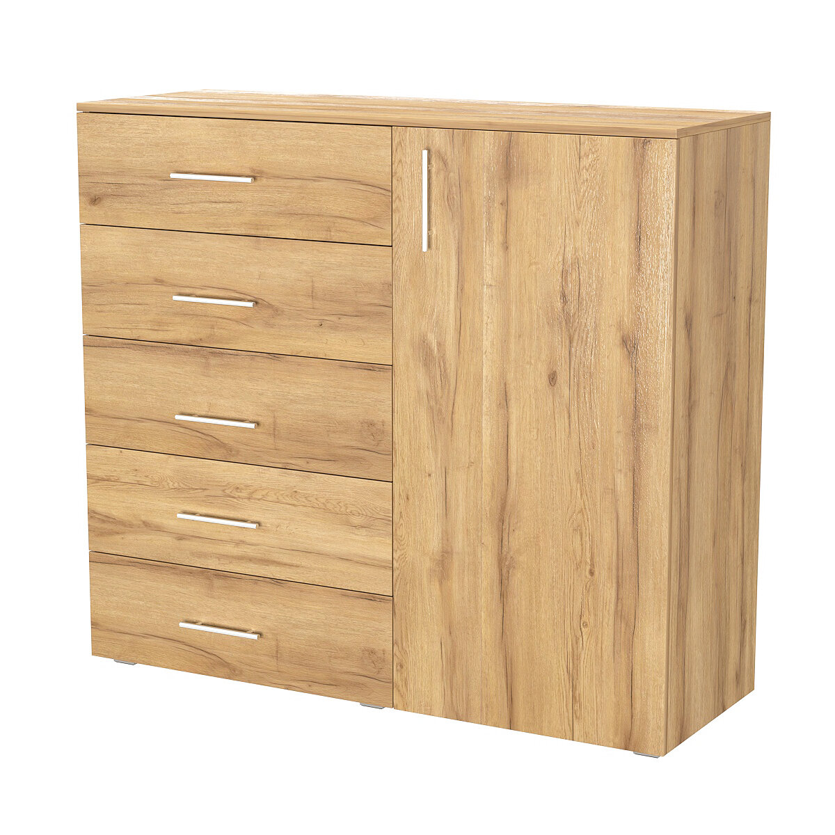 Комод вектор КВ-02, Дуб Золотистый