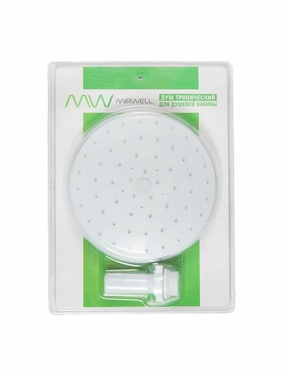 Душ верхний Erlit без подсветки, 150 мм