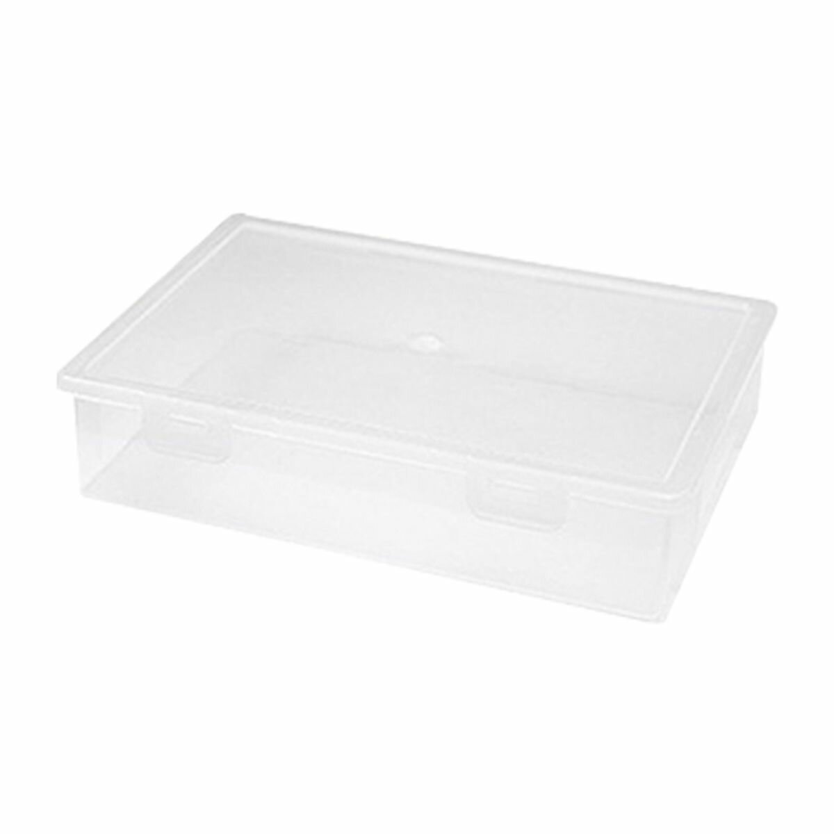 Органайзер для файлов, прозрачный квадратный ящик для хранения, формат А4, длина