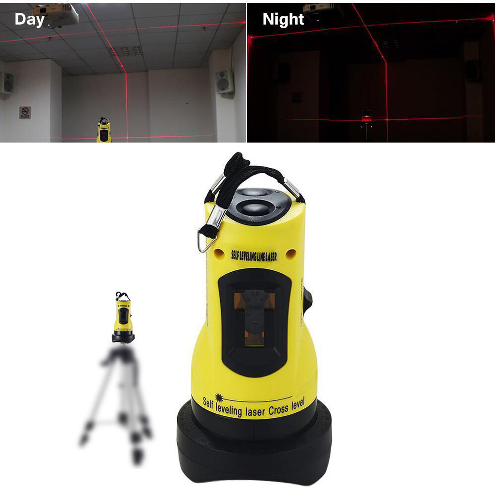 Новый 360° вращающийся лазерный уровень самовыравнивающийся перекрестный измерительный прибор