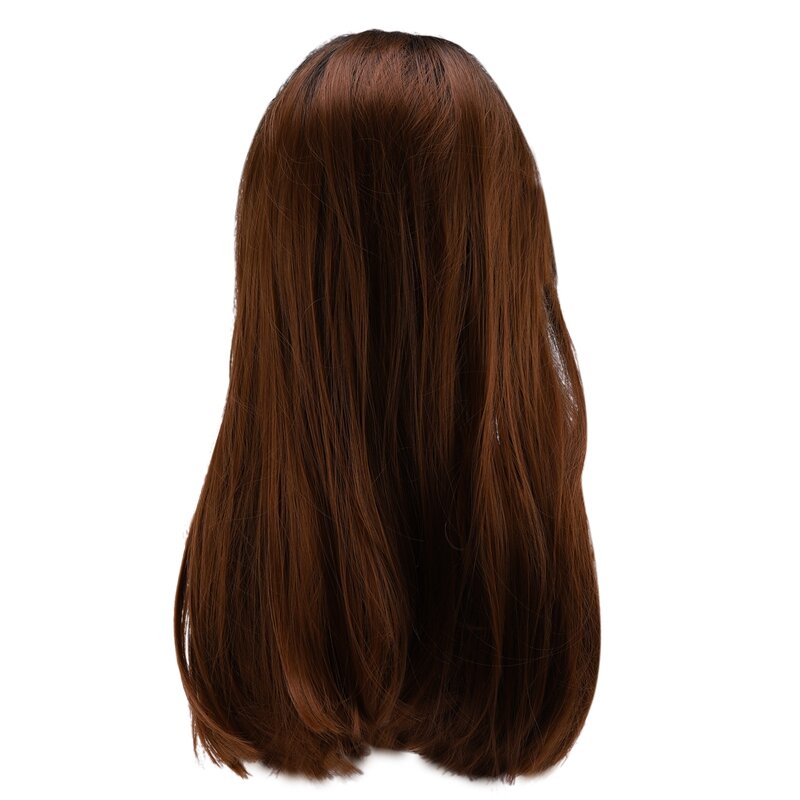 1 шт. парик черный градиент коричневый блонд парик передний кружевной парик с s косплей синтетический черный женский прямой натуральный парик 1BT30