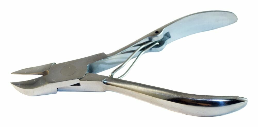 Кусачки для ногтей педикюрные Zinger ME-45-С S, ручная заточка