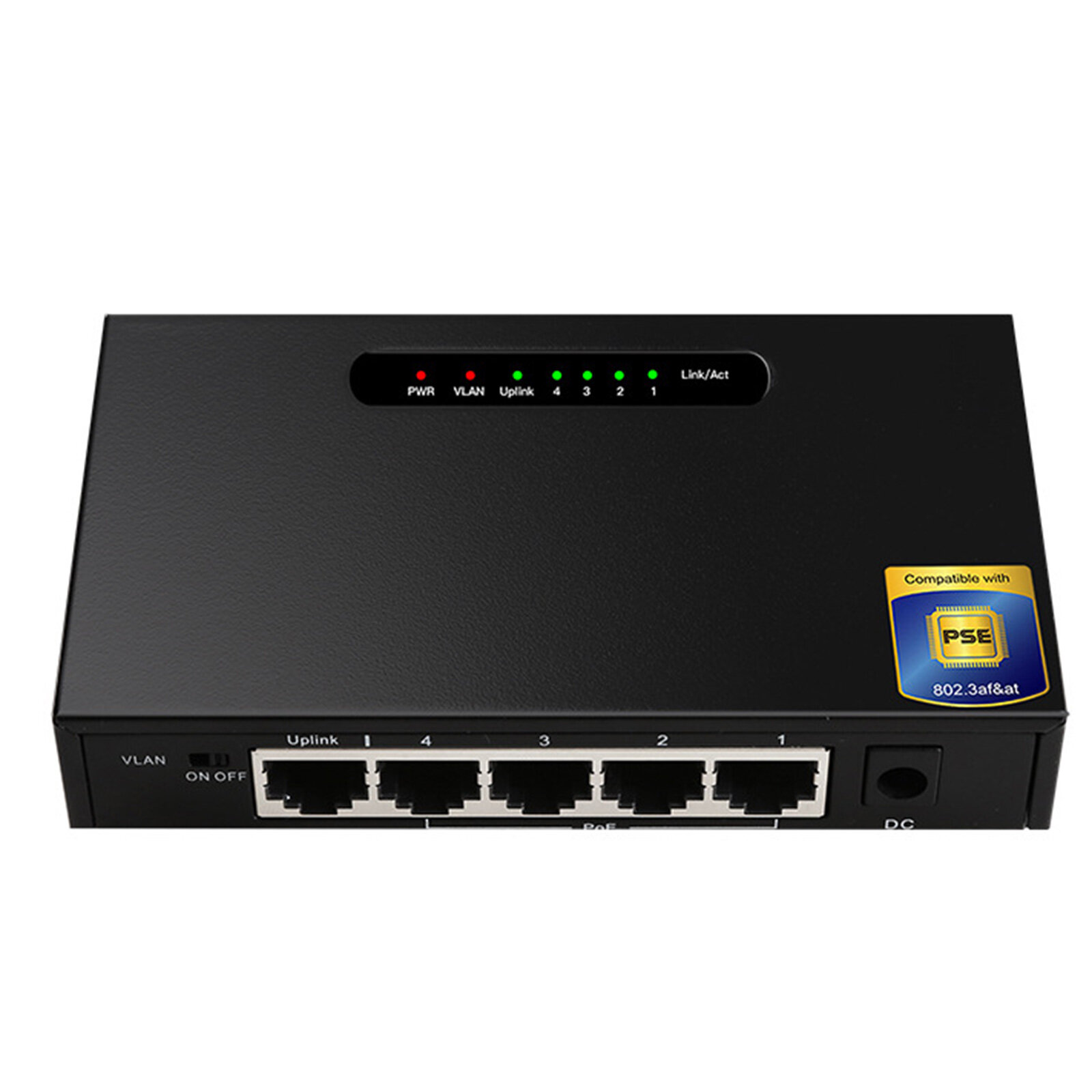 5 Ports Ethernet Switch 1000Mbps Fast Network LAN RJ45 Wlan Hub Desktop PC