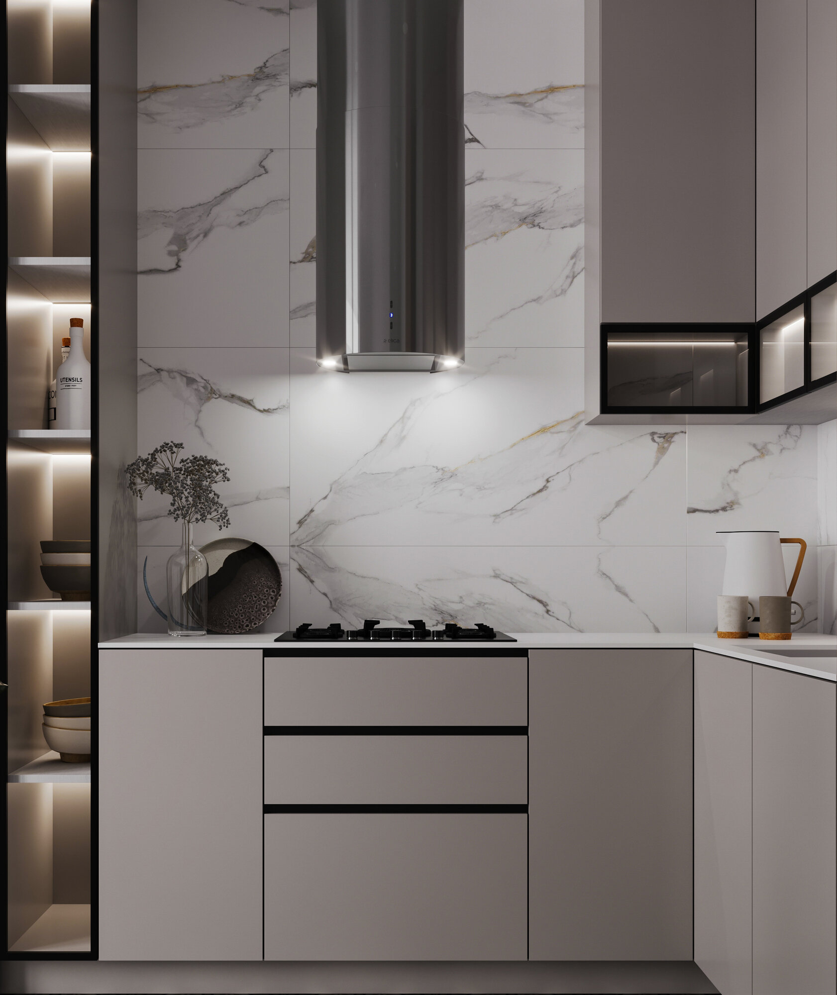 Керамогранит VENUS STATUARIO 60x120 SATIN сатинированный (цена за 1 плит. 0.72м2)