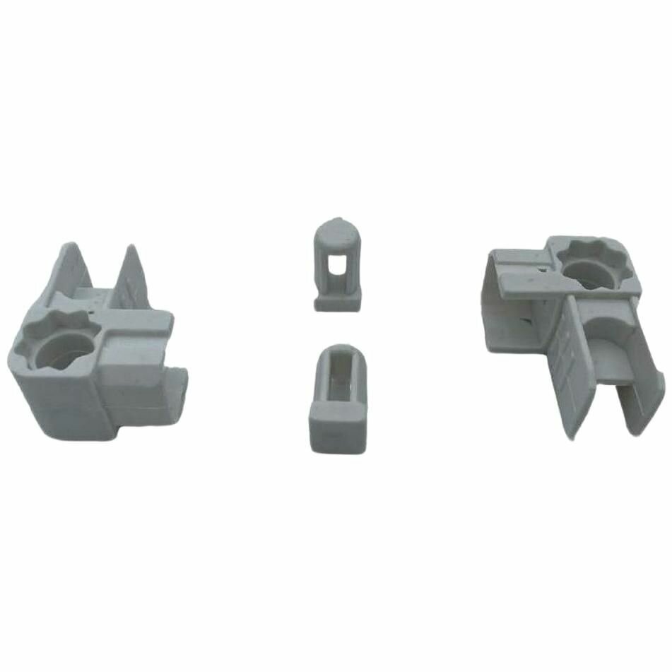 Комплект аксессуаров (4 угла, 2 направляющих, 2 заглушки) для узкой серии 18 мм (белый, RAL9016)