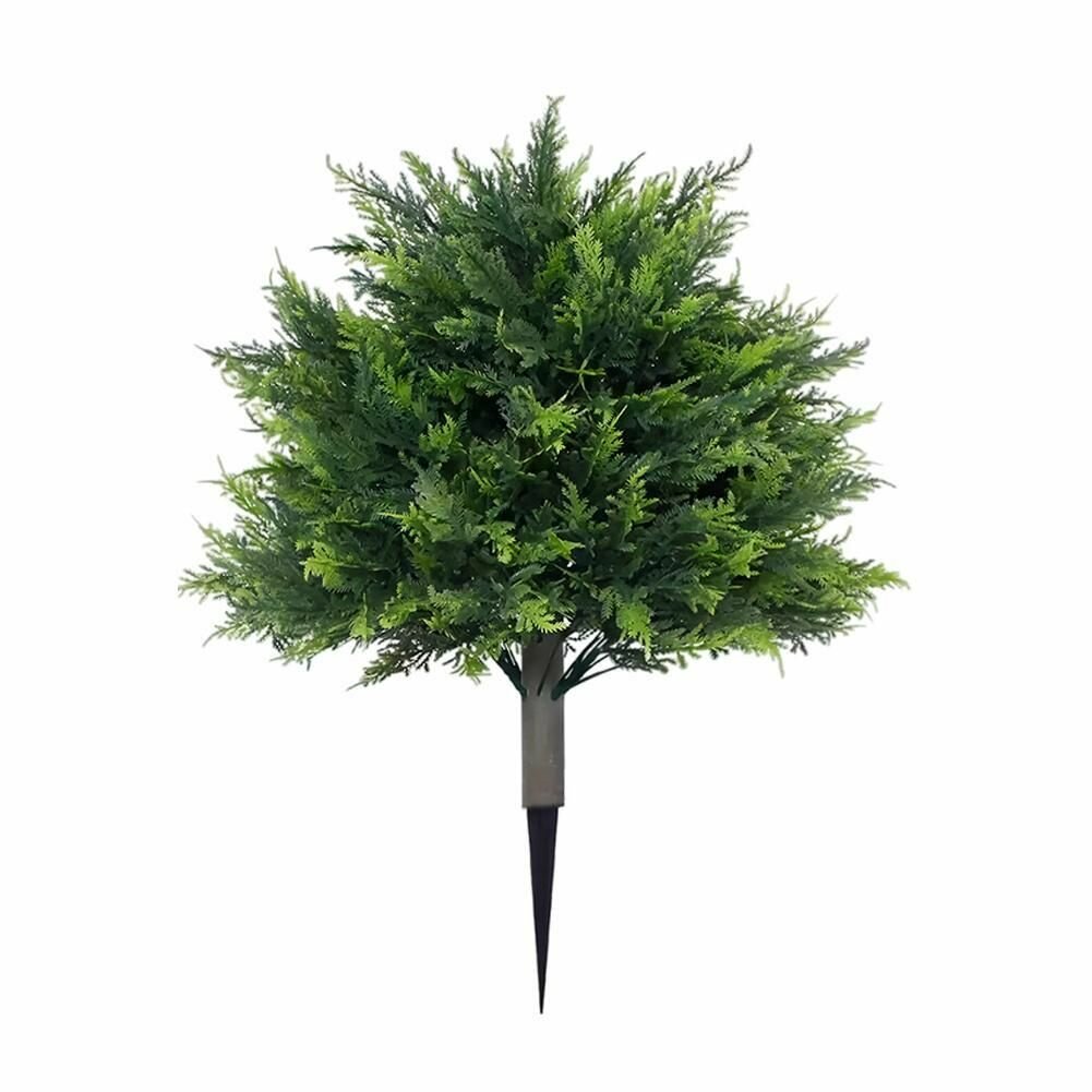 Искусственный топиарий, 17.7 дюймов, декоративное растение, для интерьера, кабинета, спальни