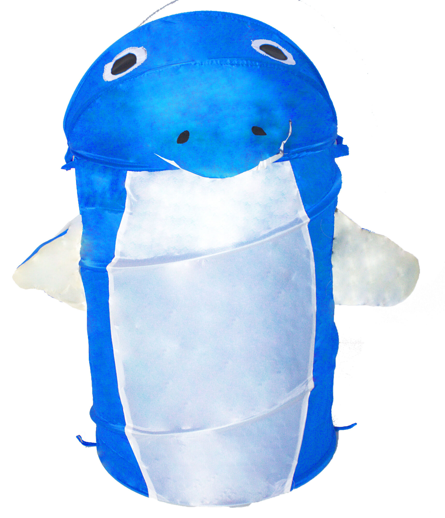 Корзина для игрушек Дельфин голубой 076