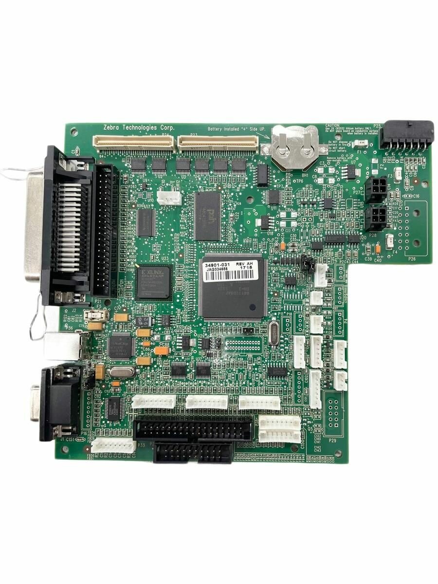 34901-031M Основная плата Zebra 110XiIII Plus 4MB