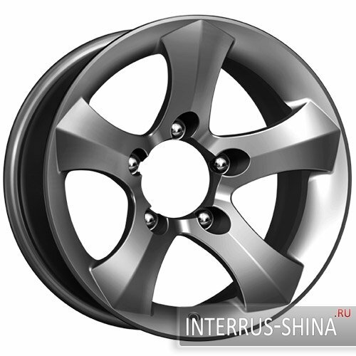 Колесный диск K&K Айсберг 8x16 5x139.7 ET-20 D110.1 Дарк платинум