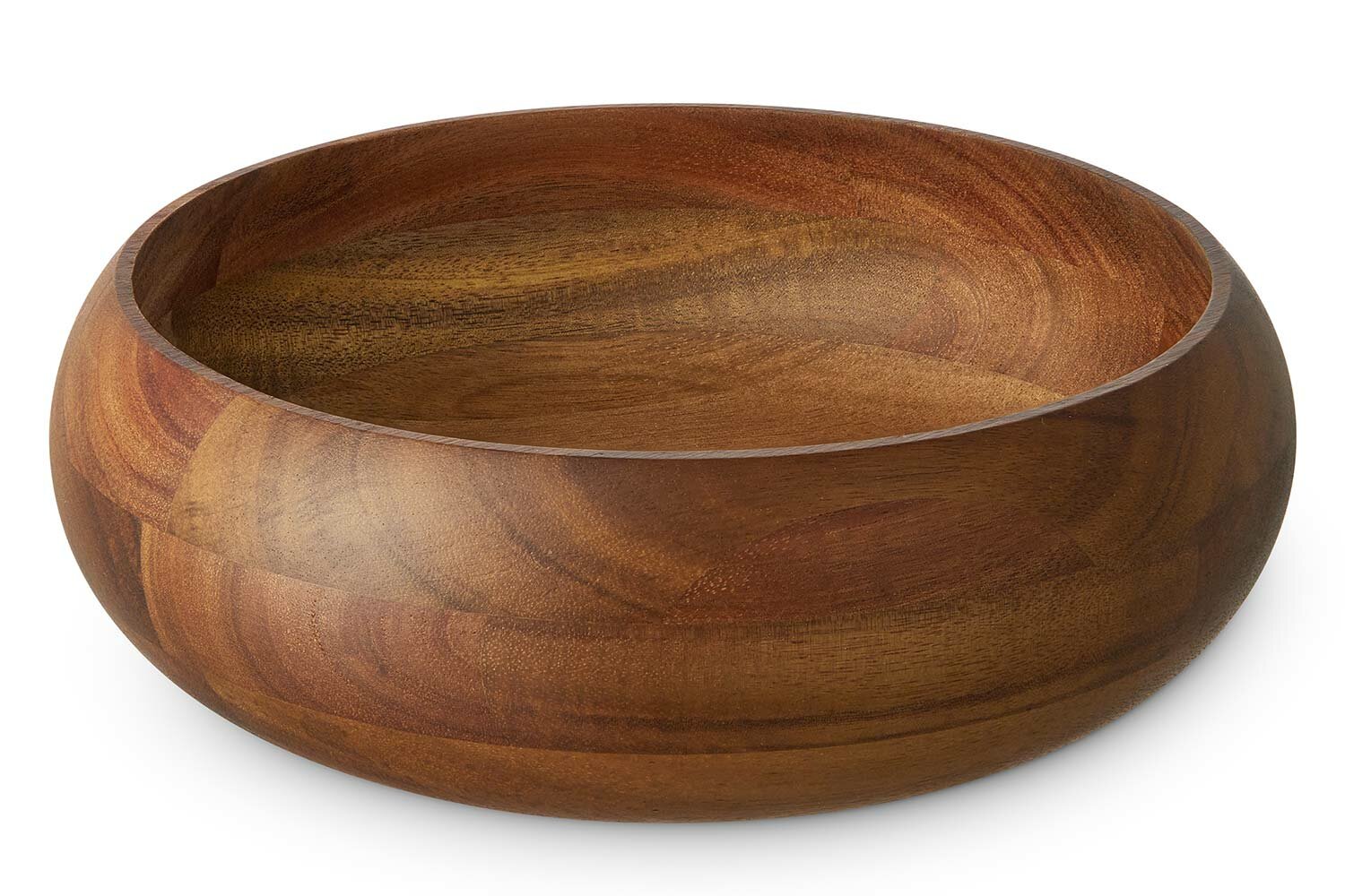 HOFF Acacia Салатник из акации круглый 28 см, натуральное дерево, без покрытия