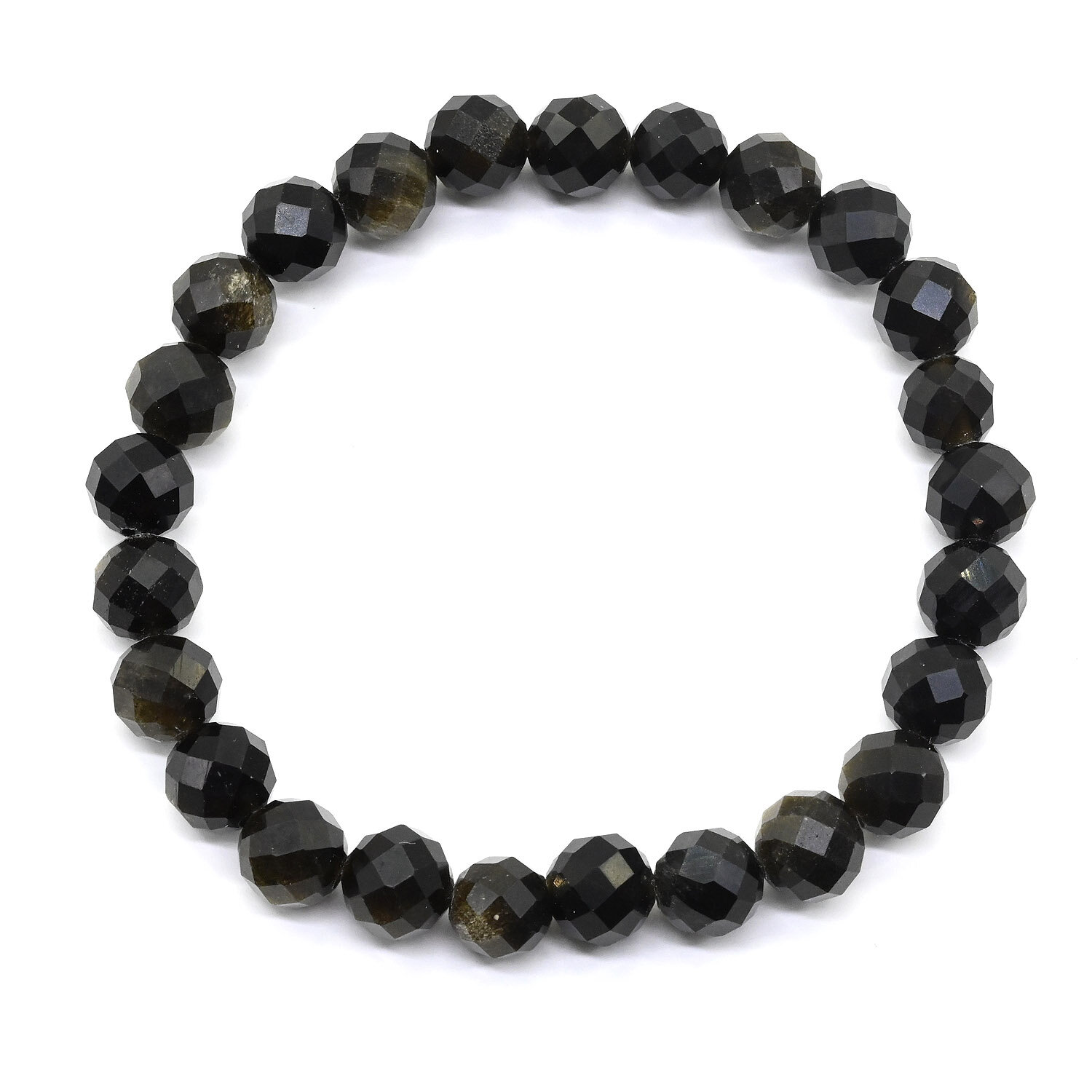 Браслет, обсидиан
