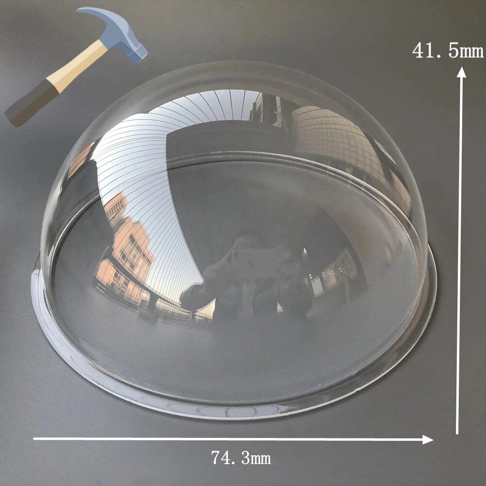 Прозрачный акриловый купол для камеры видеонаблюдения Security-HinMade T1