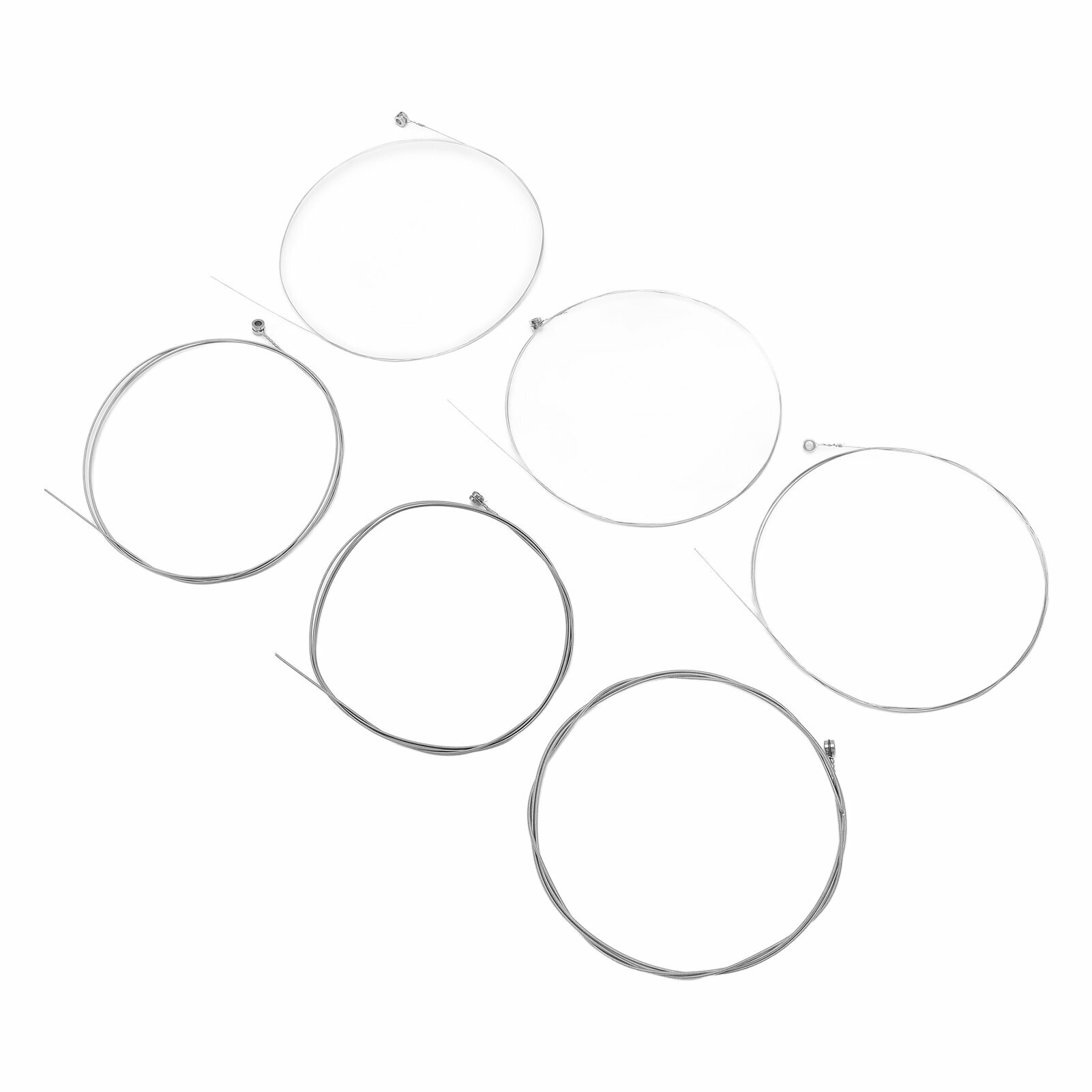 6 струн для электрогитары, сменные струны 1‑6, никелевая сталь, аксессуар для струнных инструментов